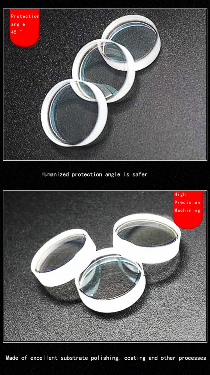 High Precision 20*5mm H-K9L Laser Full Reflective Lens