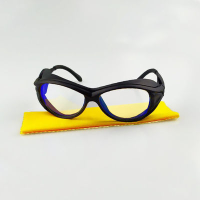 355nm Black Frame UV Protective Laser Safety Goggles For Laser Operator